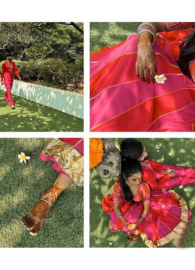 ఆర్జీవీ మేనకోడలు శ్రావ్య వర్మ పెళ్లి వేడుకలు.. సందడి చేసిన యాంకర్ సుమ ...